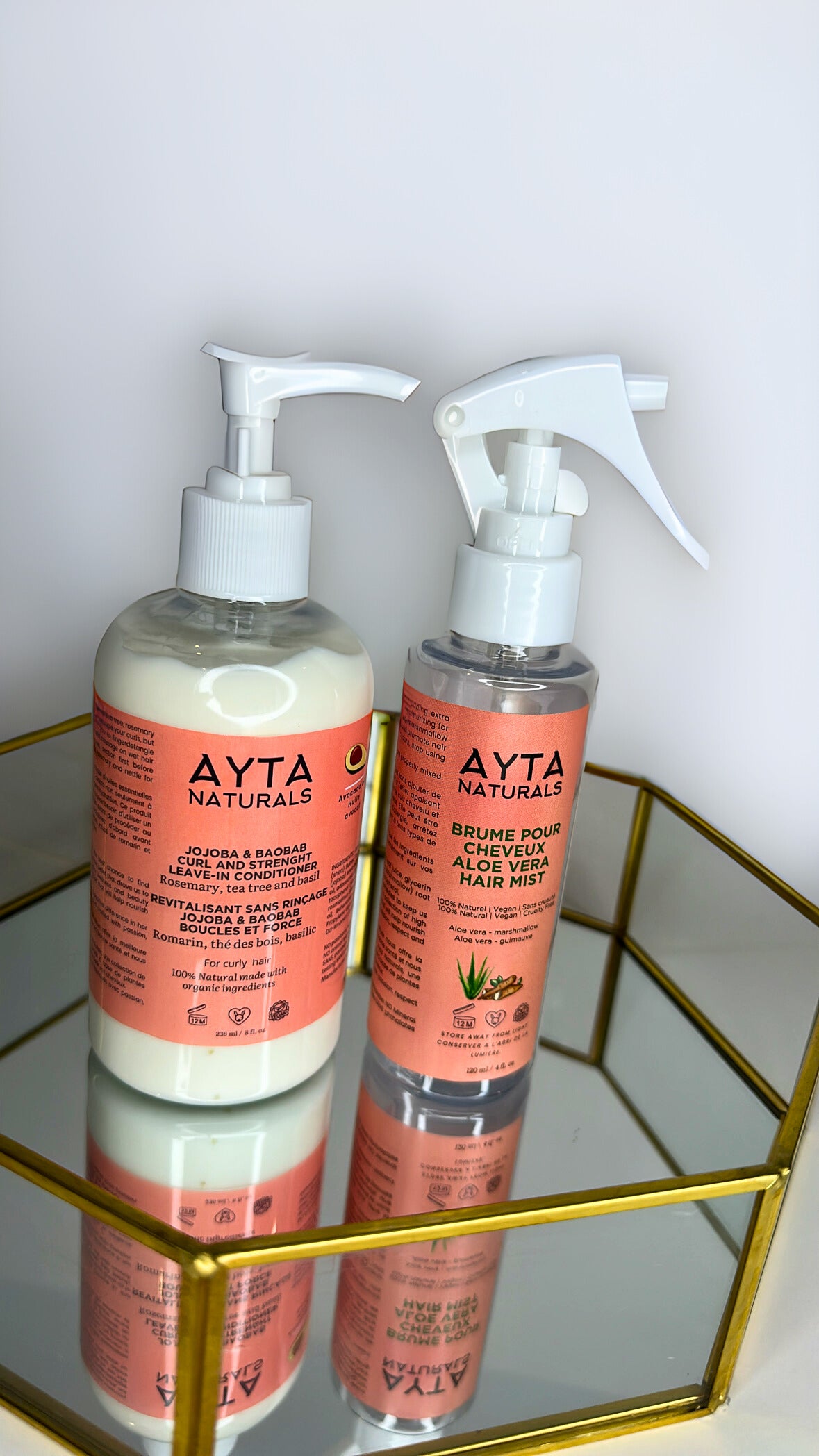 Duo soin capillaire - aloe Vera – AYTA NATURALS