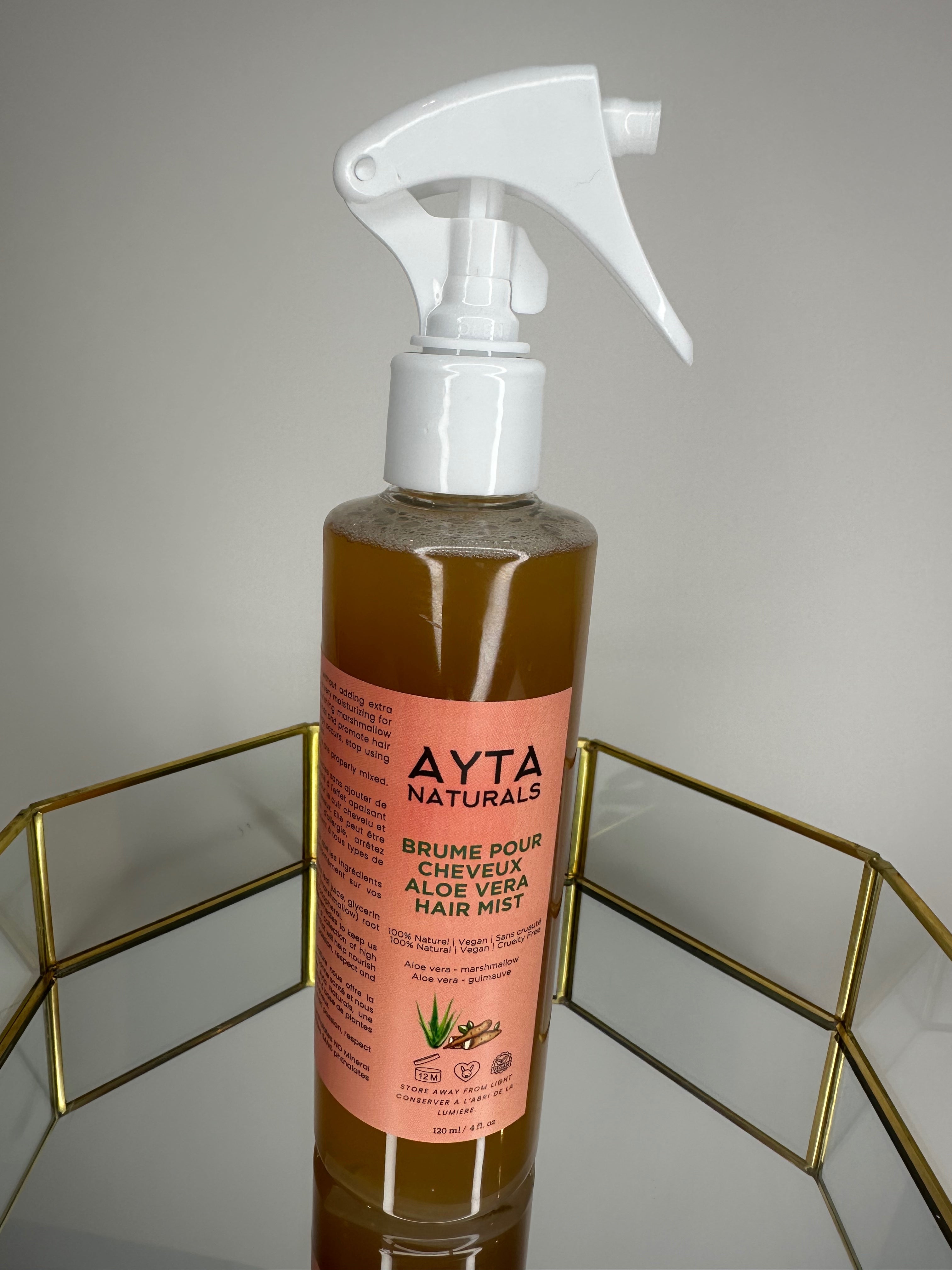 Brume hydratante capillaire - aloe Vera - 250 ml - NEW – AYTA NATURALS