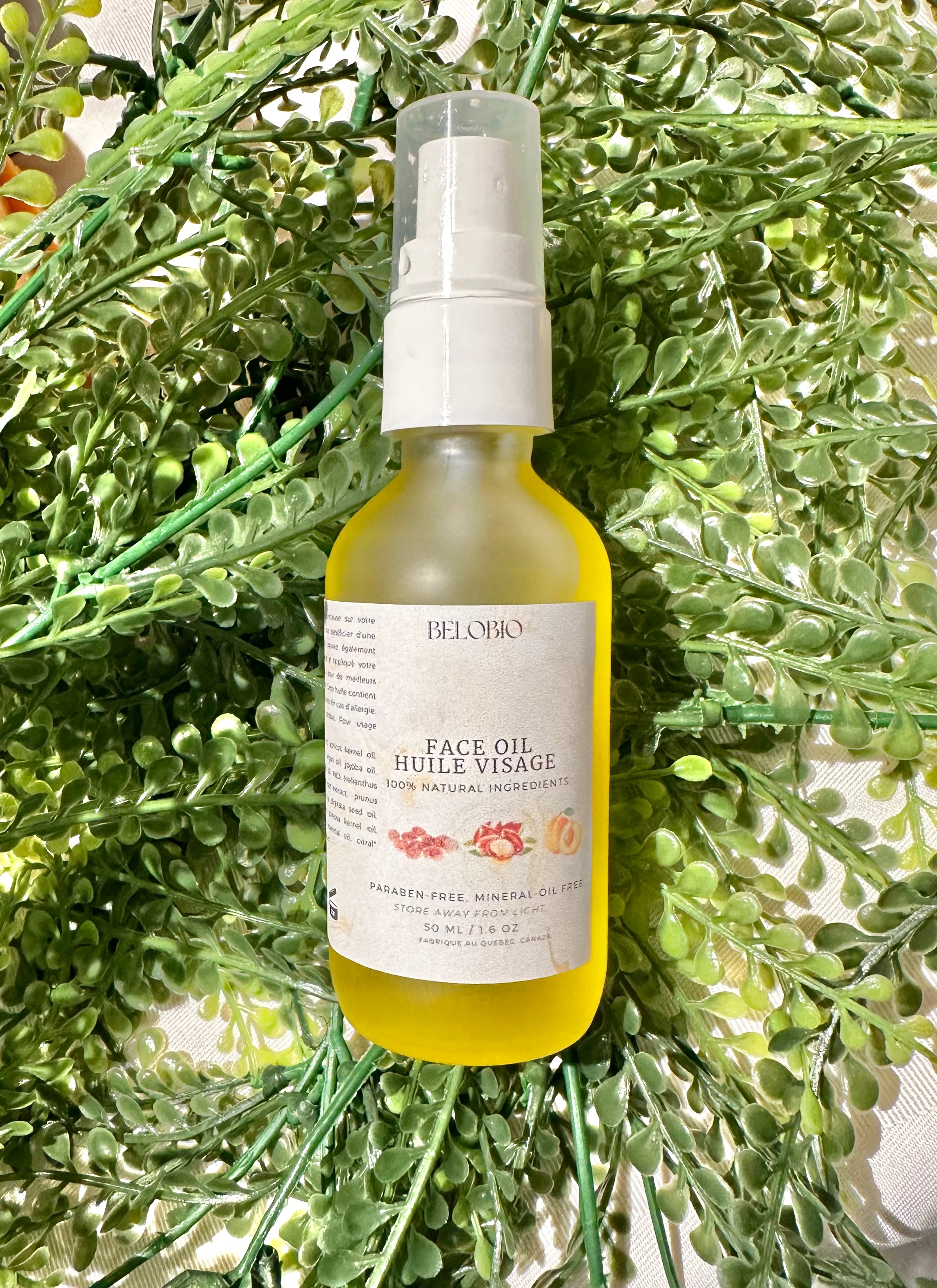 Sérum facial - huile essentielle de géranium – AYTA NATURALS