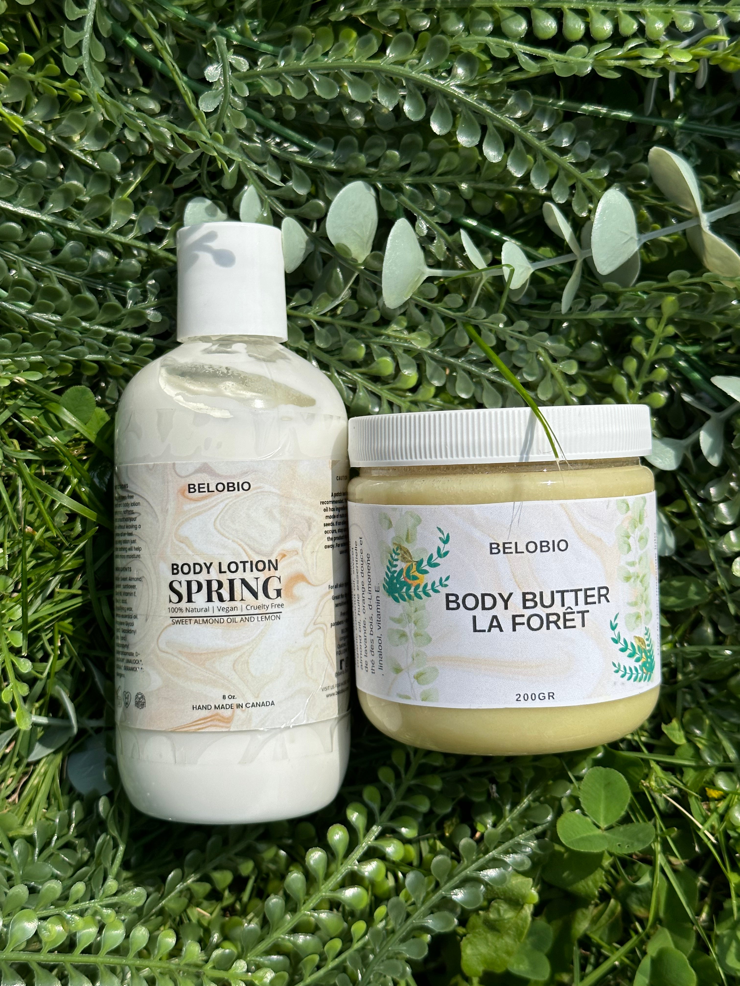 Duo soin corporelle - lotion et beurre – AYTA NATURALS
